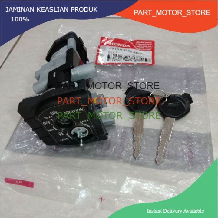 KUNCI KONTAK KEY SET ASSY K46 VARIO 110 FI INJEKSI INJEK LED NON ESP ...