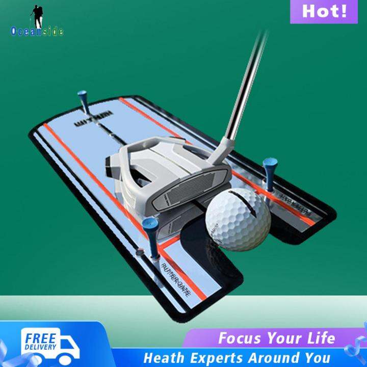 Oceanside Golf Putting Alignment Mirror, Portable Practice Putting ...
