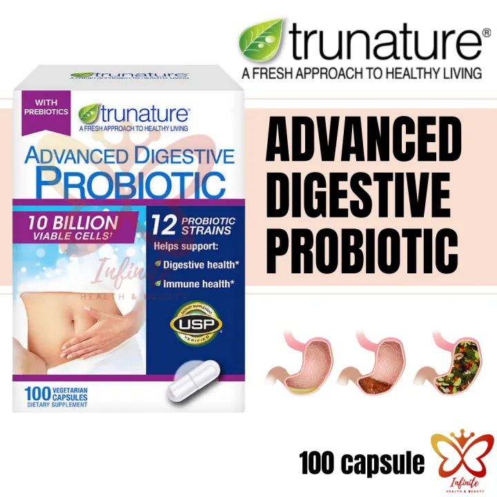 Trunature Advance Probiotic 100 Capsules sale | Lazada PH