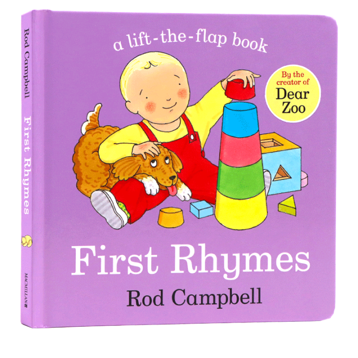 Imported original English picture book first rhymes rhyme nursery rhyme ...