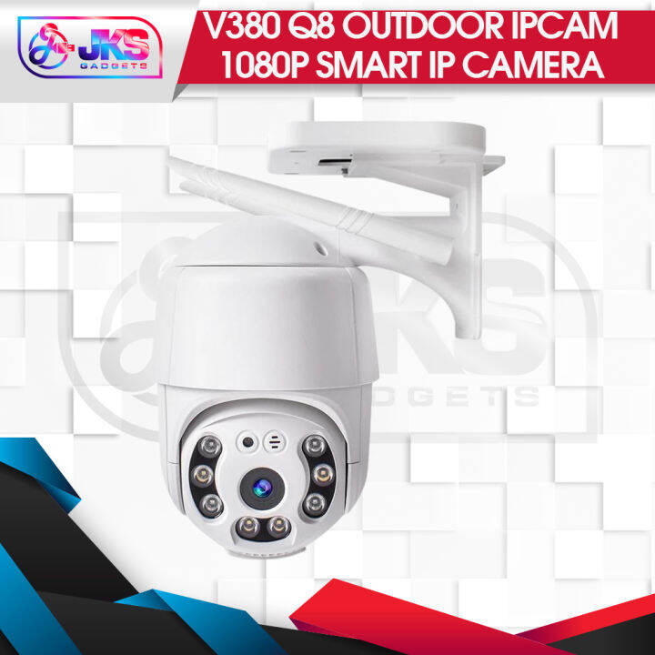 V380 Pro Q8 Smart Wi-Fi Indoor Outdoor 1080p CCTV Security Camera ...