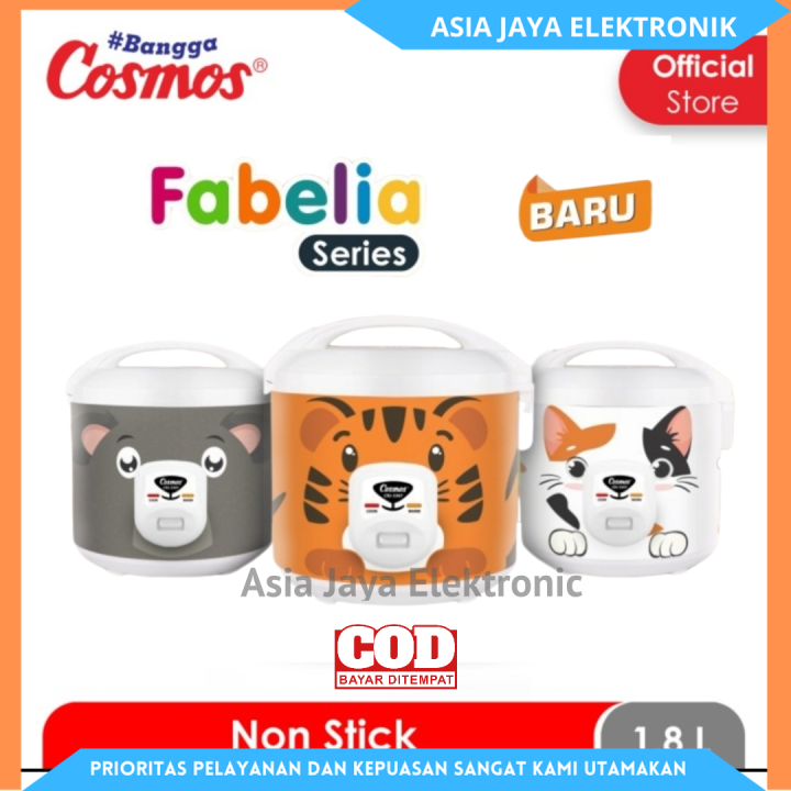 COSMOS Magicom Terbaru 1.8 Liter CRJ-3307 Fabelia Series Mejikom 3 in 1 ...