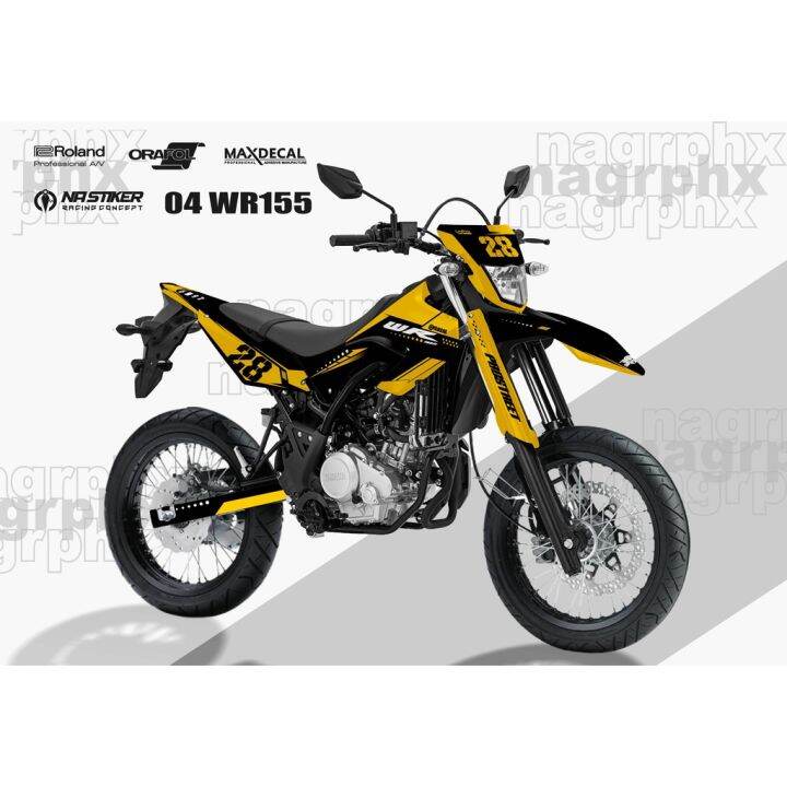 DECAL WR155 KUNING SIMPEL FULLBODY WR-4 | Lazada Indonesia