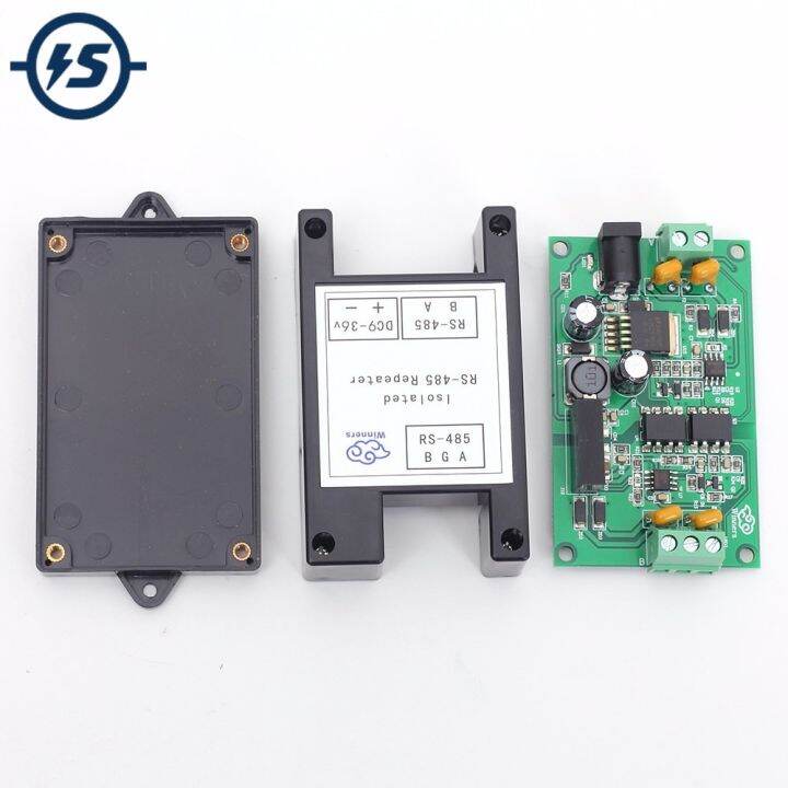 Rs485 Signal Repeater Booster Amplifier Anti Surge Rs 485 Signal Isolator Distance Extender Dc 9