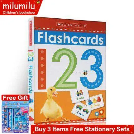 milu Scholastic Flashcards Aklat Children's enlightenment, early ...