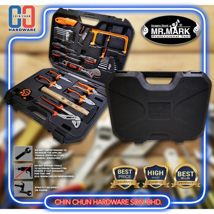 MK-LITE-4827 MR MARK 27PCS LITE SERIES TOOLS SET | Lazada