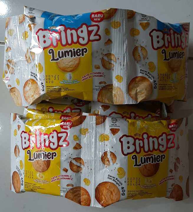 Biskuit Bringz Lumier Cookies enak dan lembut (1 pack 12 pcs) | Lazada ...