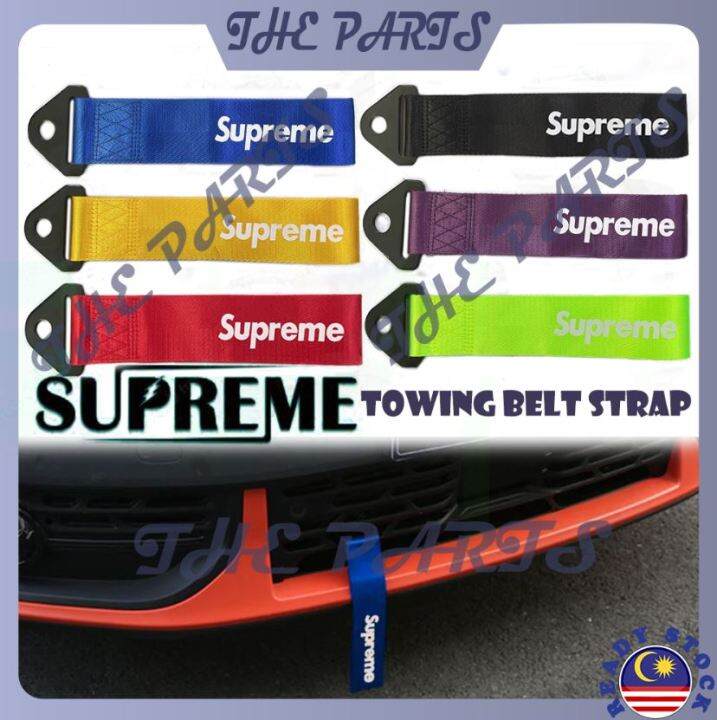 Universal Supreme Towing Strap Belt Car Front Rear Bumper Car Tow Hook ...