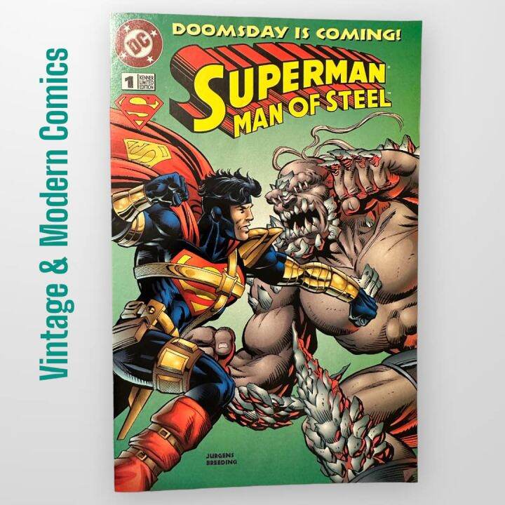 Superman The Man of Steel Kenner Limited Edition 1 A Published 1995 by ...