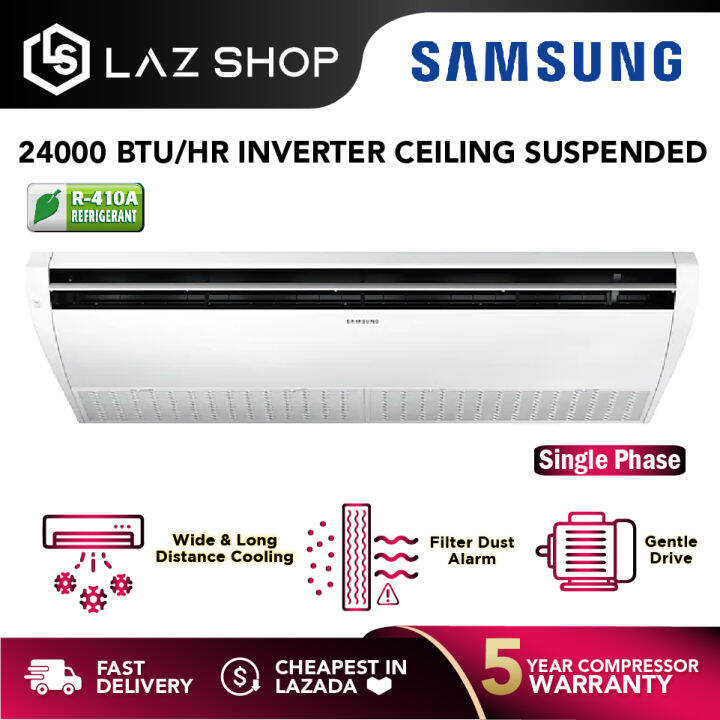 Samsung 24,000 Btu/hr Inverter Ceiling Suspended Air Conditioner ...