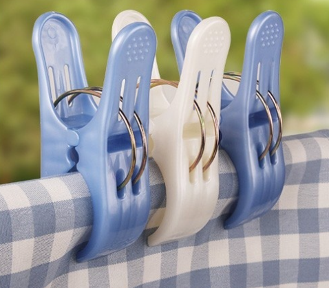 1pack - 3PCS XL Size Laundry Clips Clothes Clips Wide Pinch Clothes Pin ...