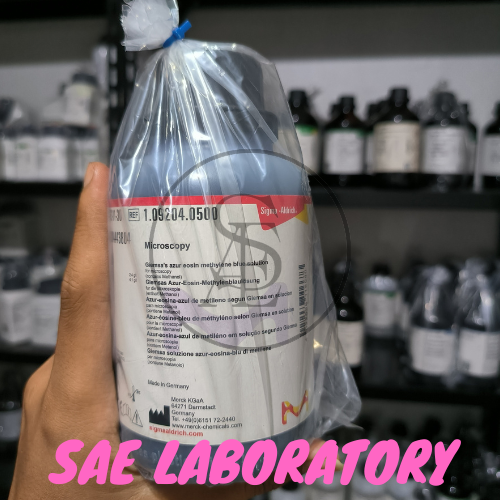 GIEMSA'S AZUR EOSIN METHYLENE BLUE MERCK 109204 500mL | Lazada Indonesia
