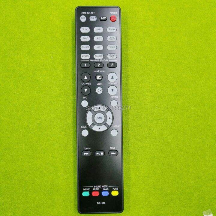 New-2022 Original Remote Control RC 1184 for Denon RC 1183 AVR X3000 AVR X2000 AVR E400 AVR 2313 ...