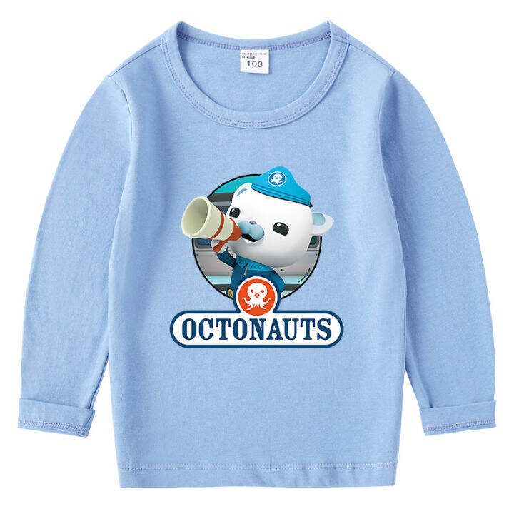 The Octonauts Boys Girls Long Sleeve T-shirt Spring and Autumn New Baby ...
