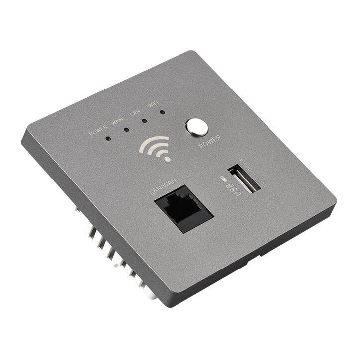 NANWEI In-Wall W-ireless W-iFi Router 300M AP Access Point W-iFi Router ...