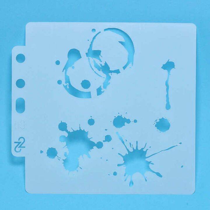 Brand New Art inkjet point Layering Stencils Sticker Painting For ...