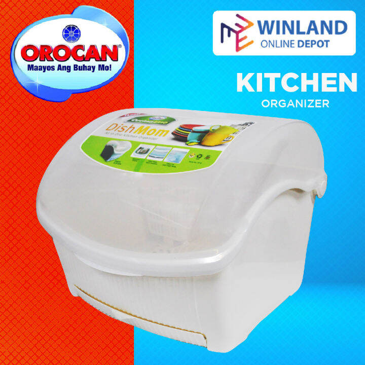 Orocan by Winland Cucino Uno Dish Mom All in one Kitchen Organizer 8772 ...