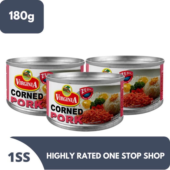 Virginia Corned Pork 180g x 2 | Lazada PH