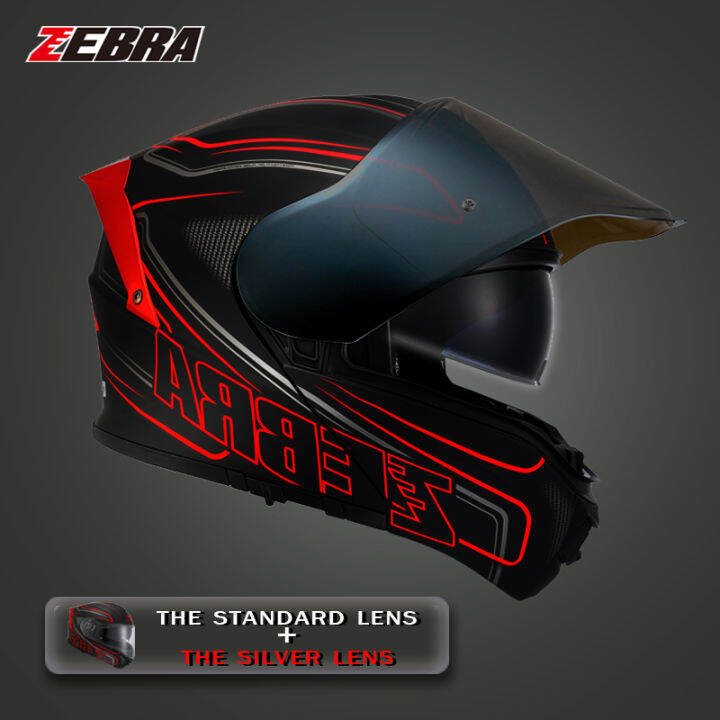 ZEBRA 869 Modular Motor helmet motorcycle full face Full face helmet ...