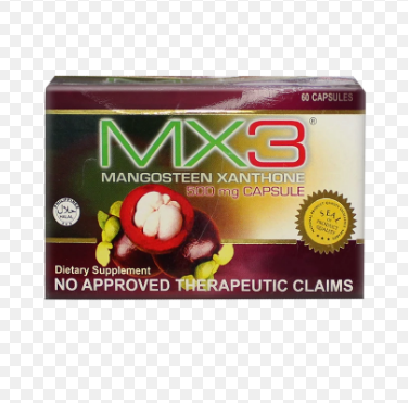 MX3 Mangosteen Xanthone 500mg 60 Capsule | Lazada PH