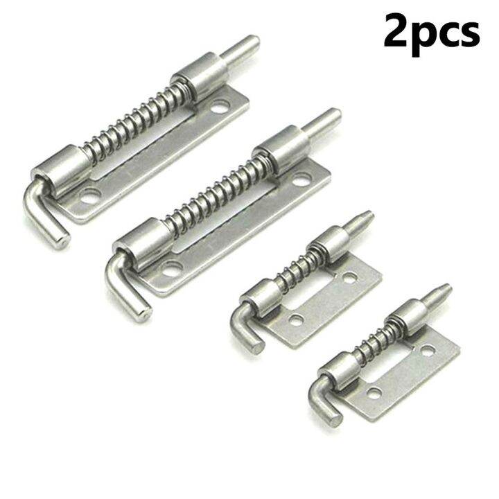 2pcs Spring Loaded Latches Security Barrel Bolt Latch Tone Door Cabinet ... 2pcs Spring Loaded Latches Security Barrel Bolt Latch Tone Door Cabinet ...