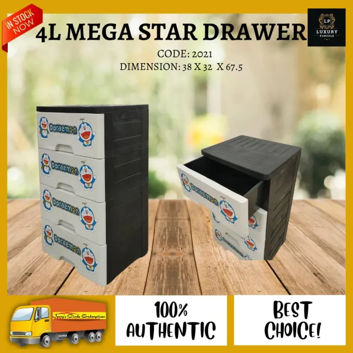 4 LAYER MEGA STAR DRAWER / 4L DRAWER / MEGA STAR DRAWER | Lazada PH
