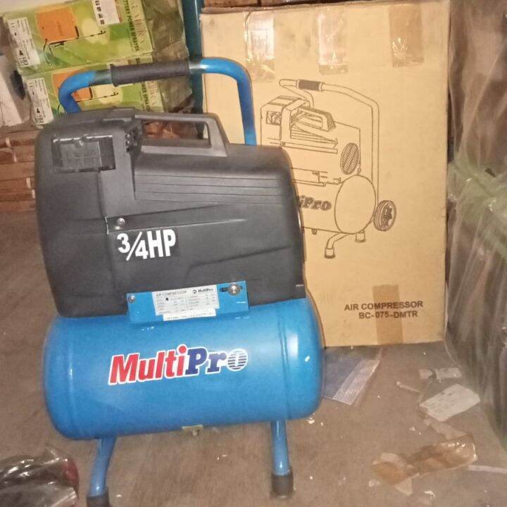Kompresor Angin MULTIPRO BC-075-DMTR 3/4HP 550watt Air Compressor | Lazada Indonesia