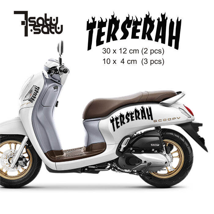 Cutting Sticker Plesetan Thrasher Terserah scoopy genio aneka desain ...