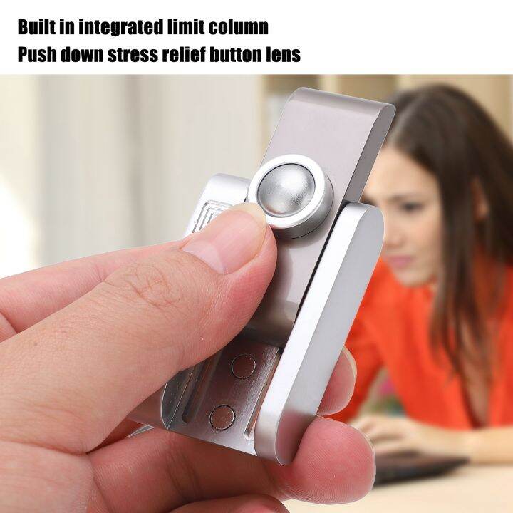 Click Push Slider Toy Metal Cute ADHD Push Slider Toy Funny Portable ...