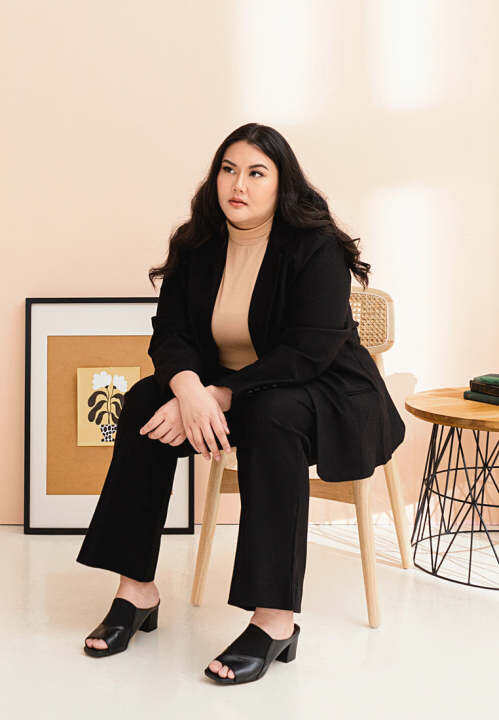 Brenda SMART Classic Formal Work Blazer - Black | Lazada