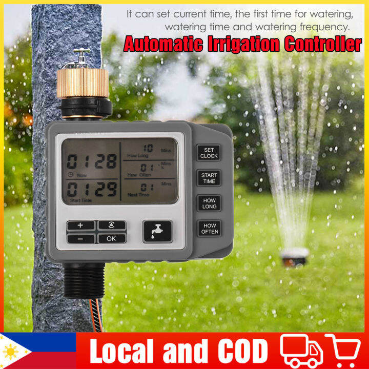 Automatic Irrigation Controller Home Ball Valve Garden Watering timer ...