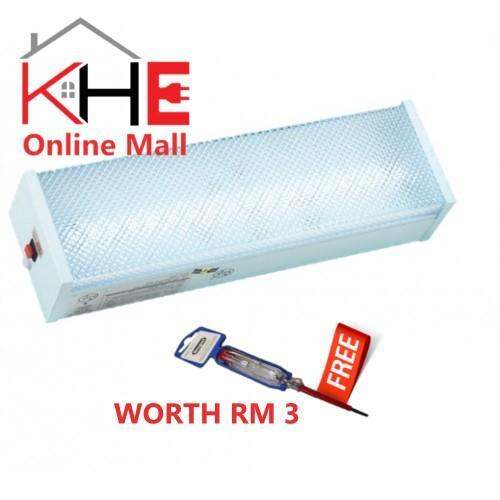 PNE PEL-18 Self_Contained LED Surface Emergency Light (Bomba Approved Certificate) + Free Gift ...