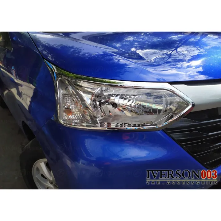 Combo Garnish Chrome Cover Set for Toyota Avanza | Lazada PH
