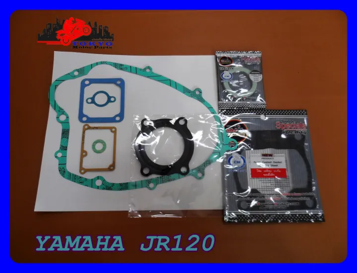 YAMAHA JR120 JR 120 ENGINE GASKET COMPLETE SET // ปะเก็นเครื่อง ชุดใหญ่ ...