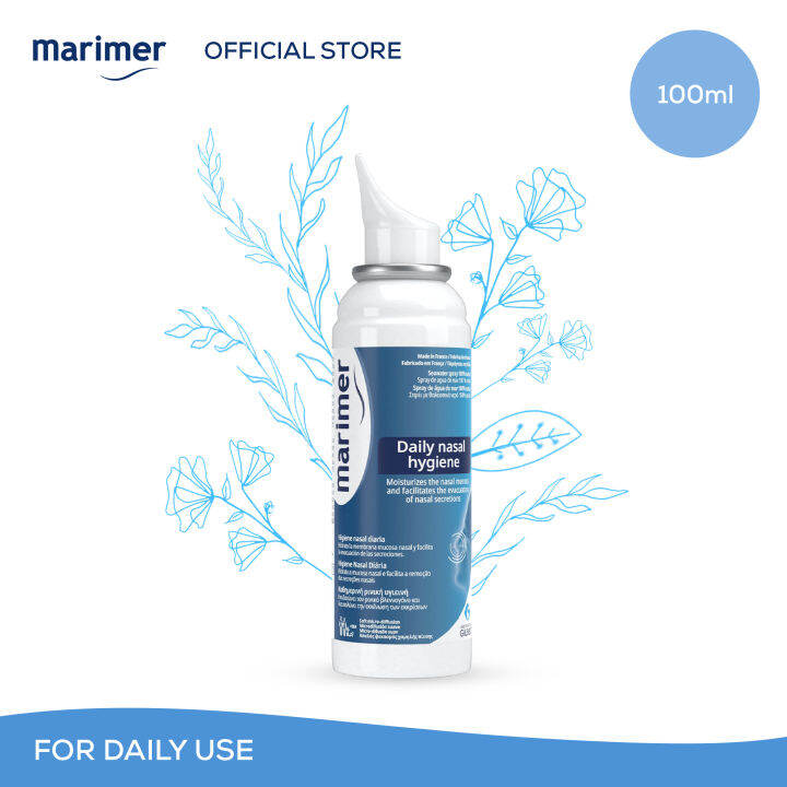 Marimer Adult Isotonic Seawater Nasal Spray 100ml | Lazada PH