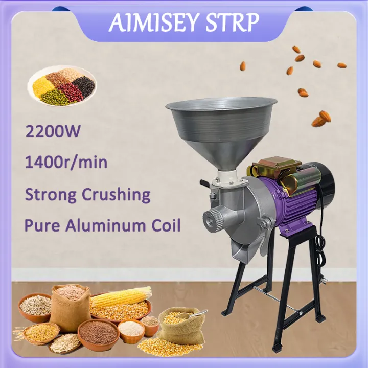 Portable Grinder, Dry and Wet, Corn Grinder, Rice Grinder, Coffee ...