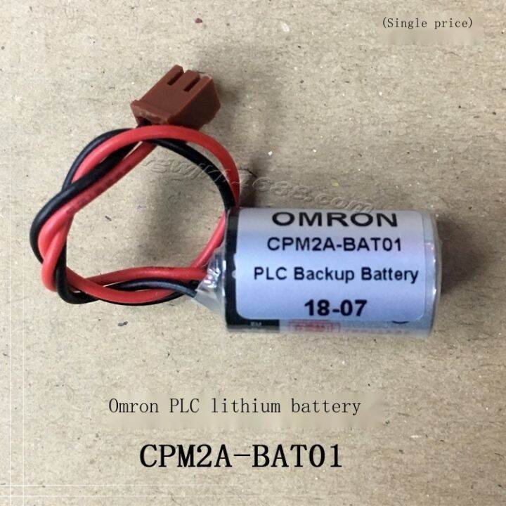 Newx2023∈ Original Omron OMRON CPM2A-BAT01 3.6V CPM2A CQM1H PLC lithium ...