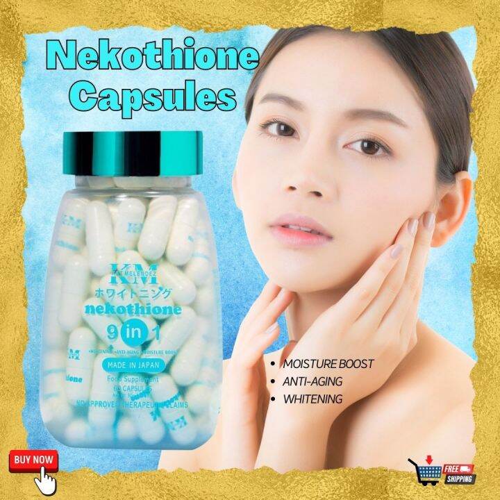 PERFECTSTYLE Nekothione Capsules Look Younger Enhance Sleep Reduce Acne ...