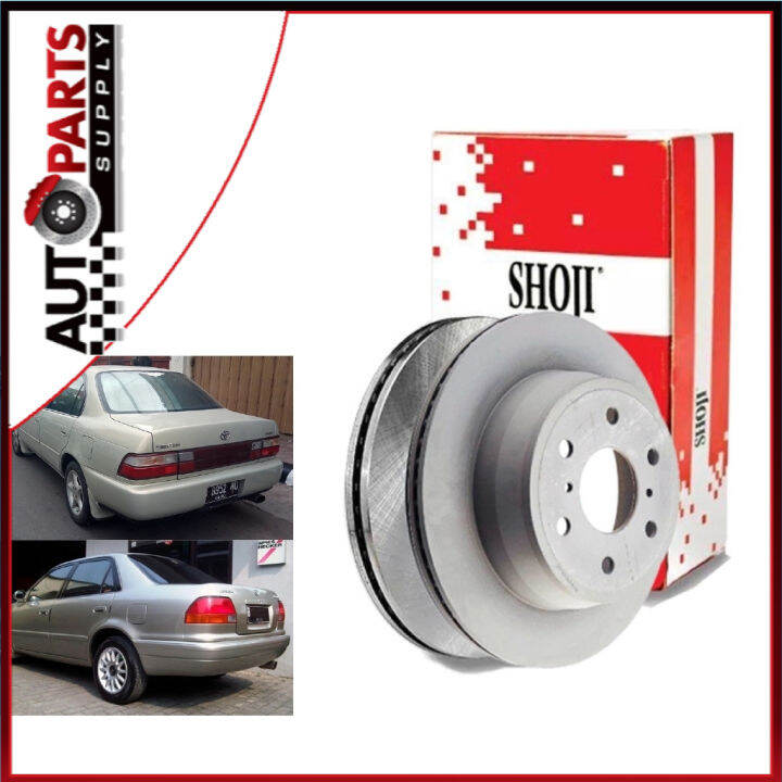 SHOJI FRONT DISC ROTOR TOYOTA COROLLA SEG AE101 AE111 (SRT20117) | Lazada