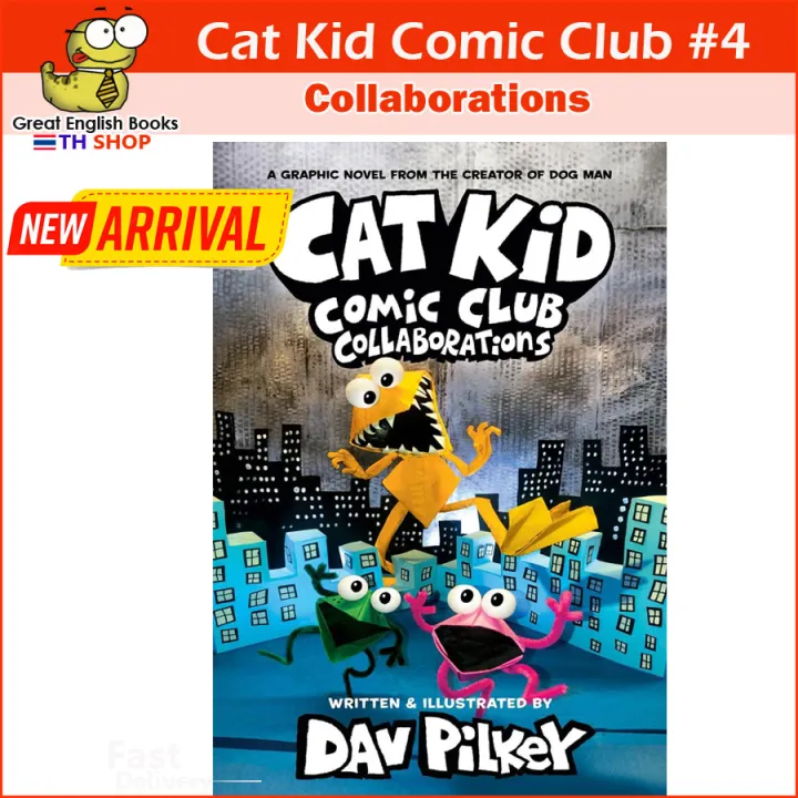 (In Stock) พร้อมส่ง *ลิขสิทธิ์แท้ Original* Cat Kid Comic Club ...