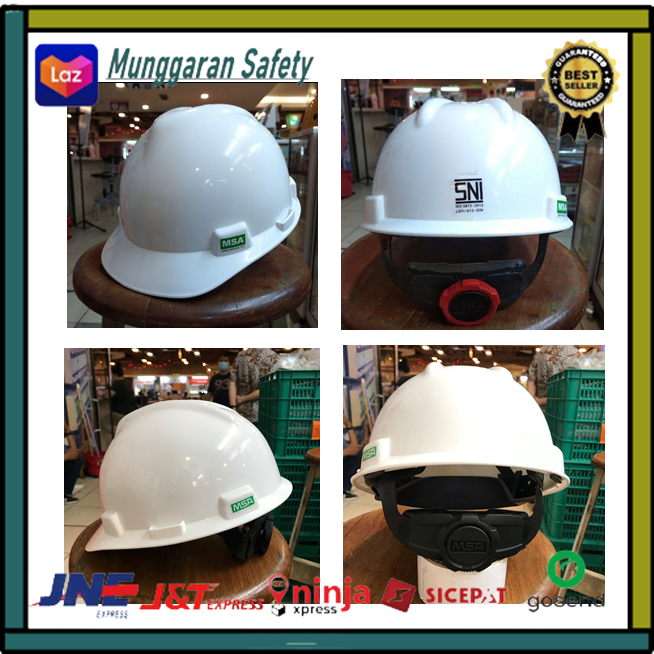 Helm Safety MSA Original Fastrcak - Helm Safety Proyek MSA lokal V Gard ...
