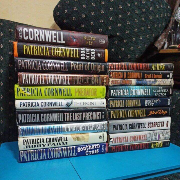 Patricia cornwell [HARDBOUND] from potter's field point of origin cruel ...