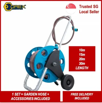 Typhoon B30mhs 30m Garden Hose Reel Set | Fasci Garden