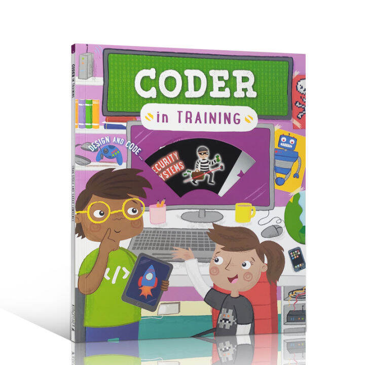 milumilu Coder In Training Children's Knowledge Encyclopedia Popular Science Original English ...