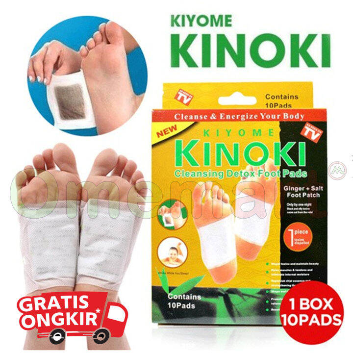 Kinoki 1 Box isi 10 Pcs / Kinoki Gold / Koyo Penyerap Racun | Lazada ...