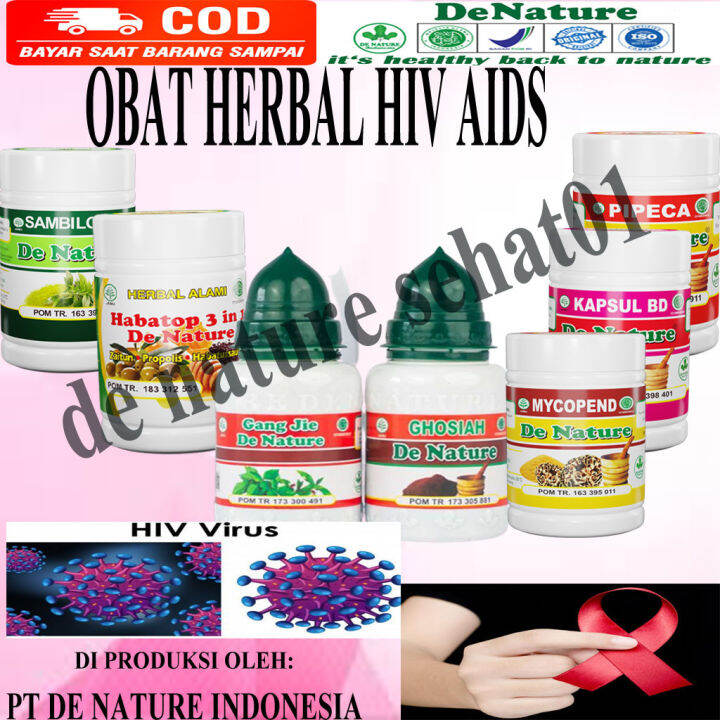 Paket Obat herbal AIDS, HIV, daya tahan menurun, Sistem imun tubuh ...
