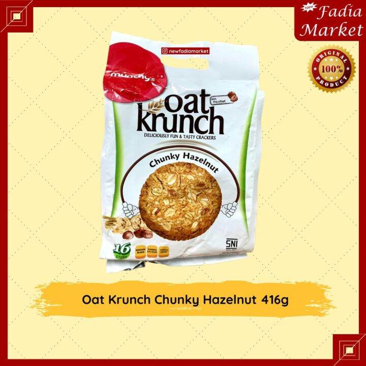 Oat Krunch (Biskuit Gandum) Chunky Hazelnut 416g [16pcs] | Lazada Indonesia