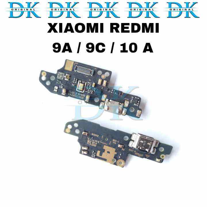 Konektor Charger Xiaomi Redmi 9A 9C 10A USB Papan Cas Mic Pcb Board Ori ...