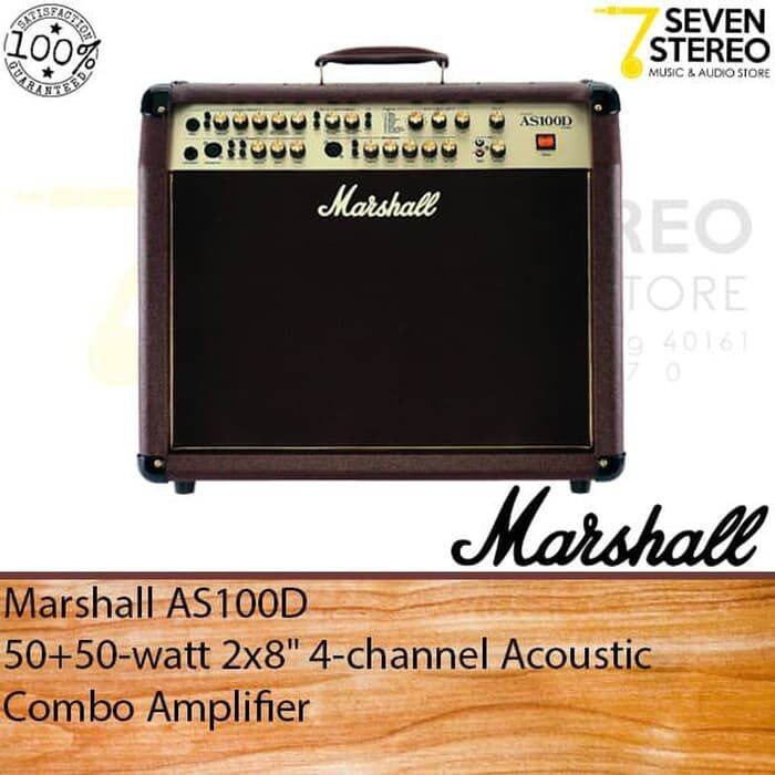Marshall AS100D 100 Watt 2 X 8 Inch Acoustic Combo Amplifier | Lazada ...