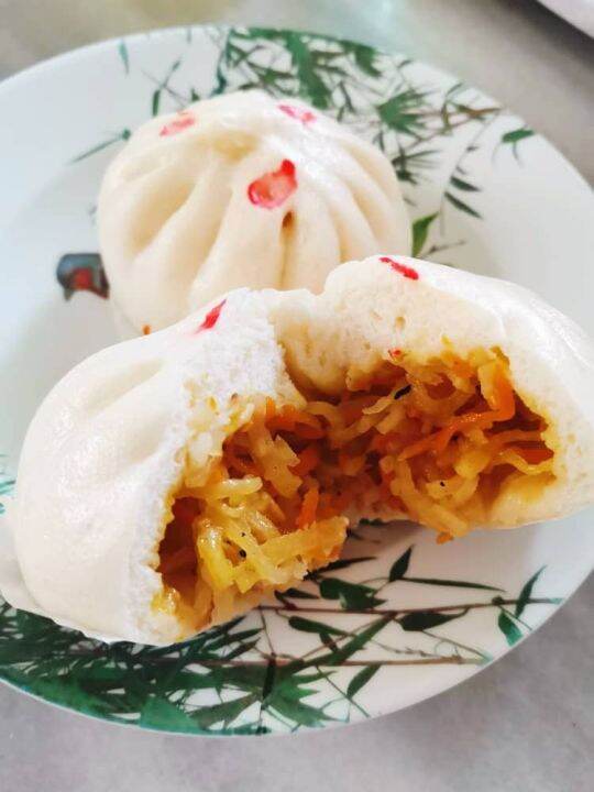 手工菜包/纯手工制作/采用上等食材无添加防腐剂 | Handmade Vegetable Pao (with dried shrimp ...